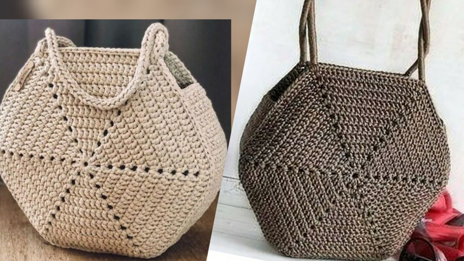 Crochê para Iniciantes : Como Fazer Belas Bolsas de Croche Passo a Passo!