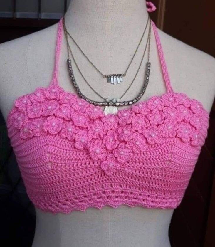 Croppeds de Crochê: 21 Inspirações para o Verão