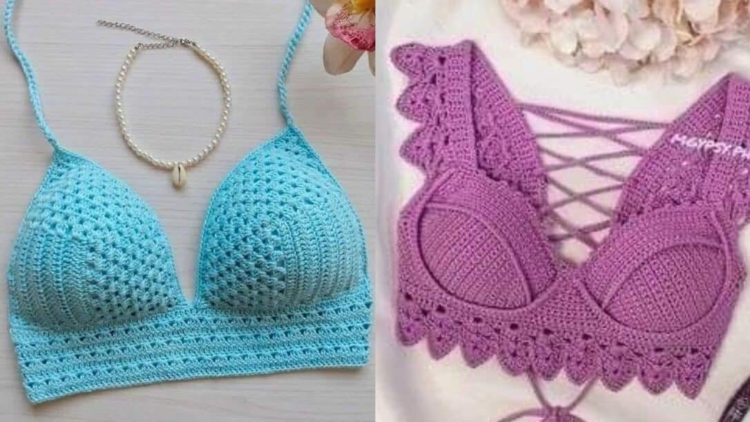 Croppeds de Crochê: 21 Inspirações para o Verão