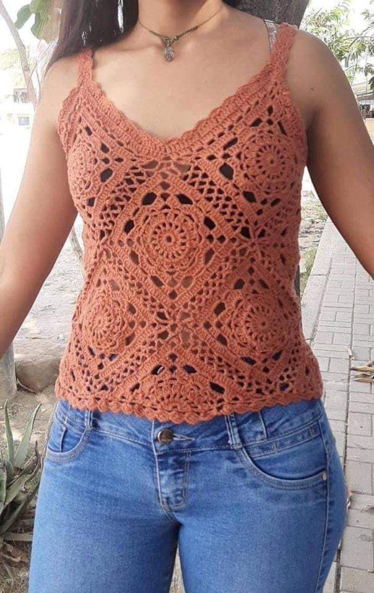 100 Modelos de Blusas de Crochê Modernas: Parte 2