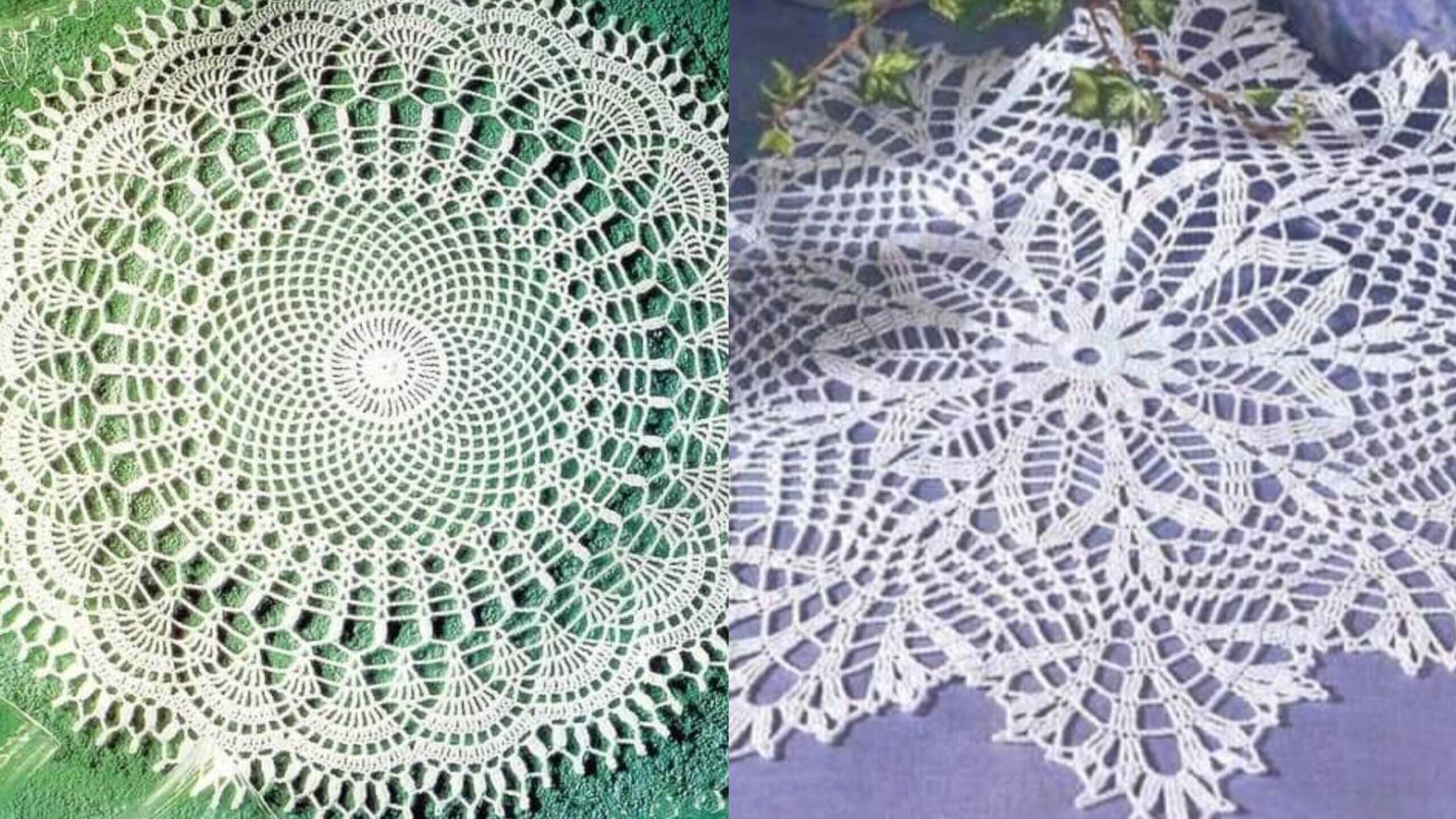 Toalhas de Crochê Lindíssimas Com Gráficos - Parte 3