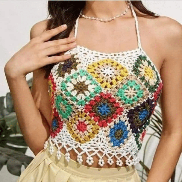 37 Idéias de Croppeds em Crochê Fáceis de Copiar os Modelos para o ...