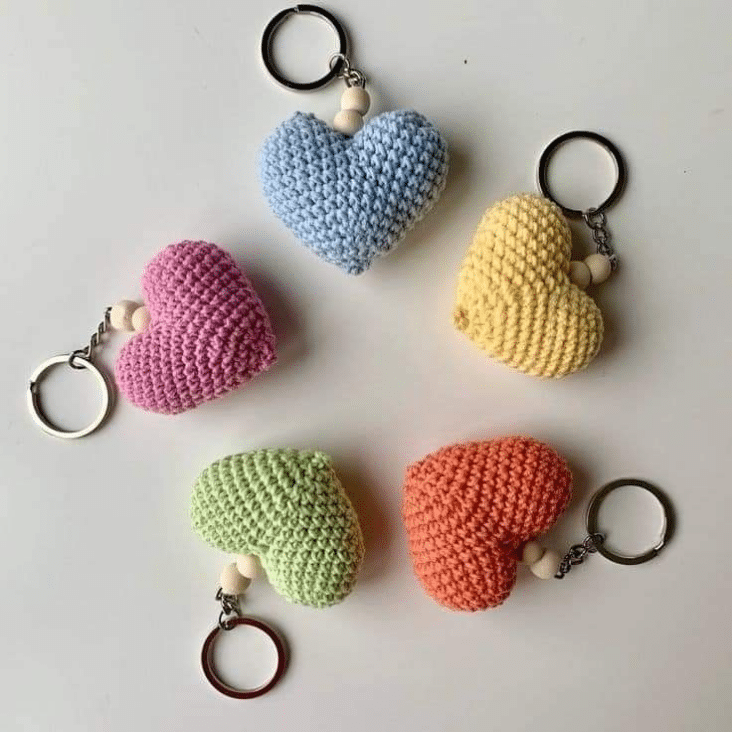 30 Chaveiros em Crochê Lindos: Ideias para Fazer e Vender