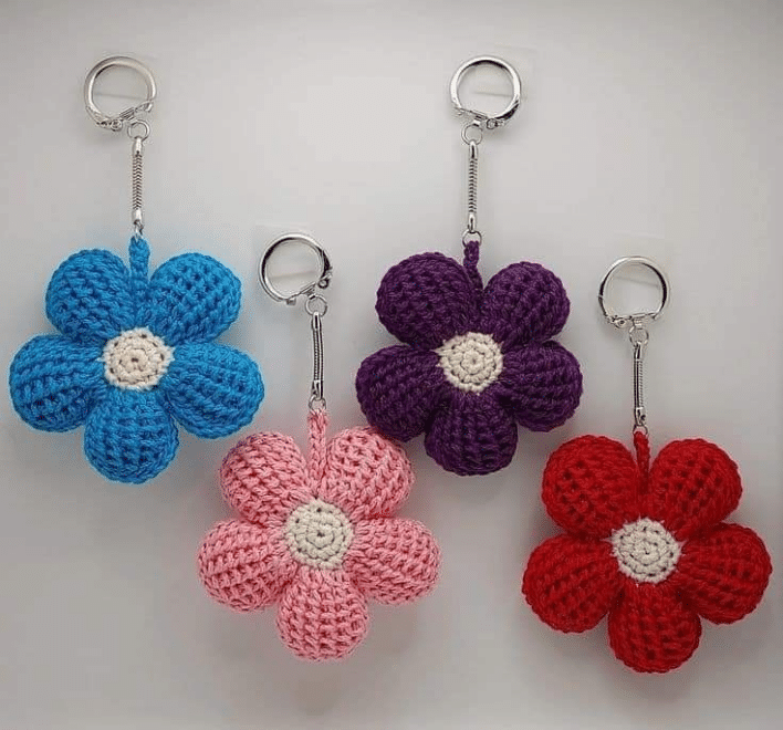 30 Chaveiros em Crochê Lindos: Ideias para Fazer e Vender