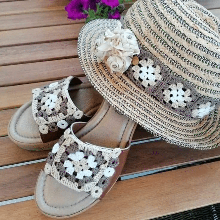 28 Chinelos Customizados em Crochê: Conforto e Estilo Artesanal