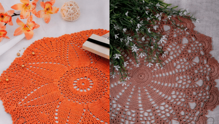 20 Toalhas de Mesa em Crochê: Modelos Lindos Com Graficos Pt 1