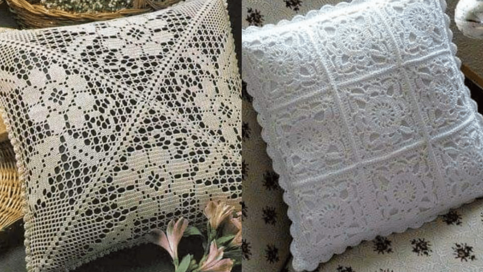 Almofadas em Crochê: 20 Modelos para Inovar sua Decoração Pt.1