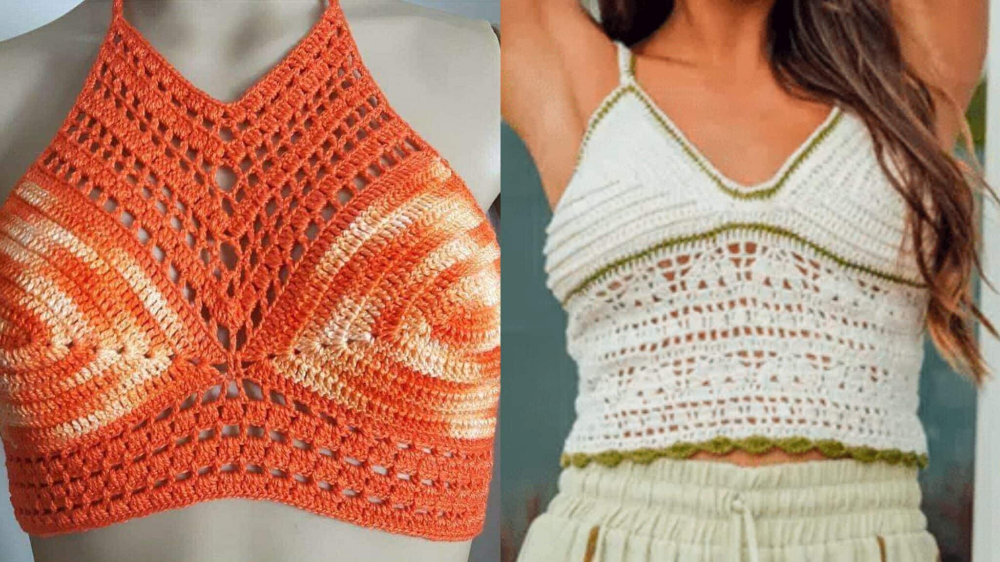 Croppeds de Crochê com Gráficos Sensacionais: Parte 2