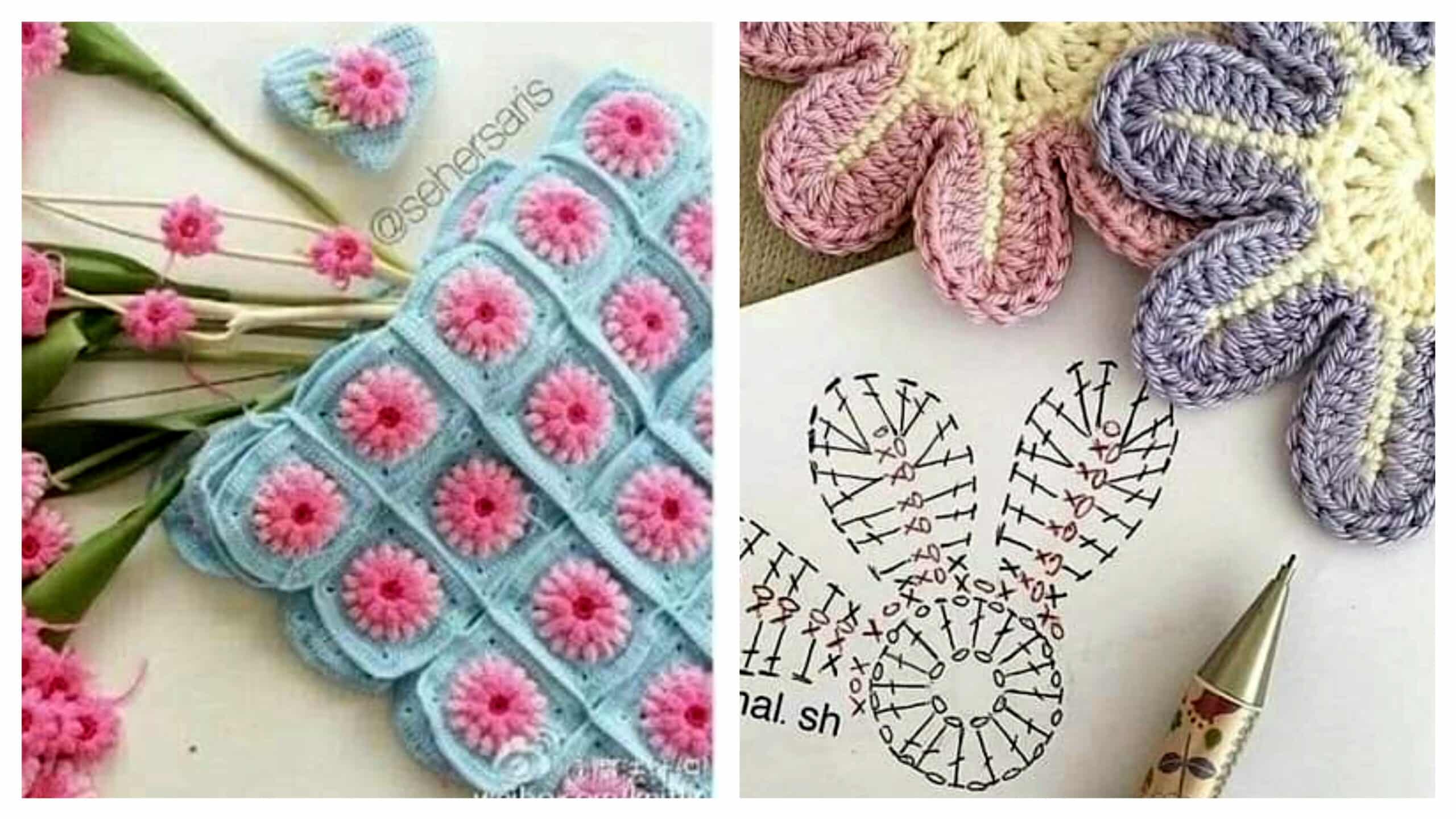 Benefícios do Crochê: Aprenda a Fazer Flores de Crochê Passo Passo