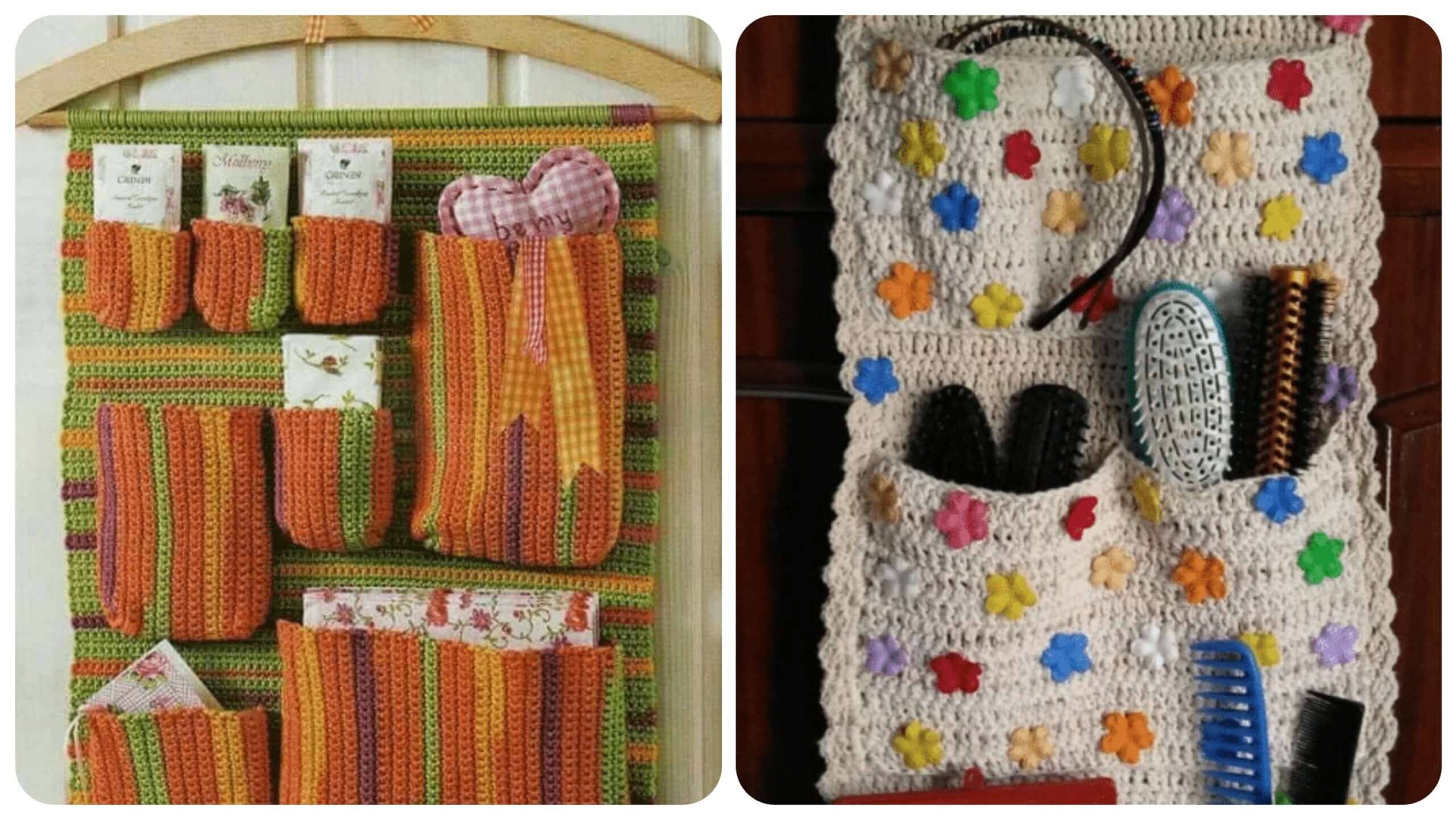 15 Ideias Fantásticas de Organizadores de Crochê para Deixar Sua Casa ...