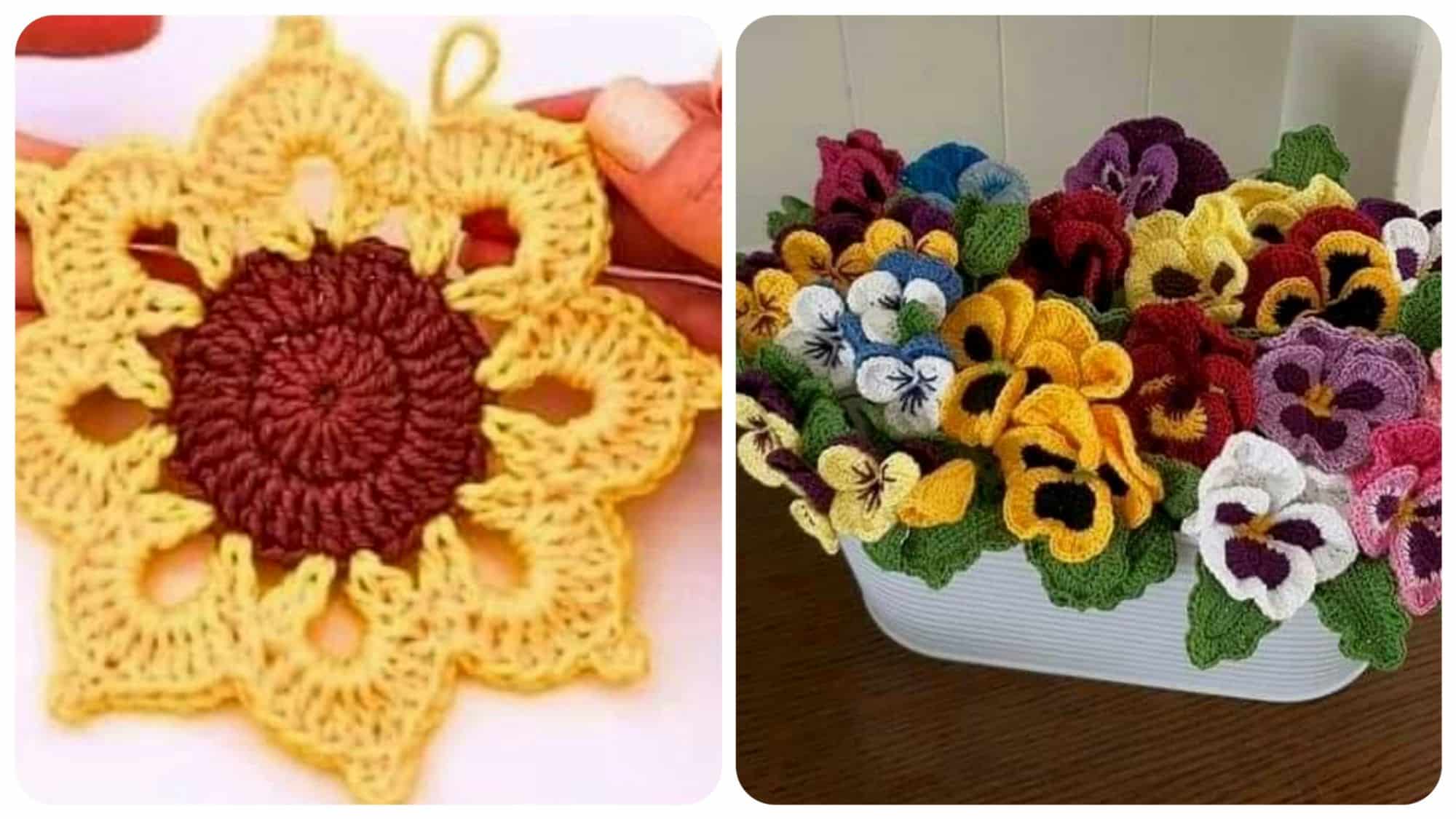 Flores de Crochê: Beleza e Versatilidade em Cada Ponto