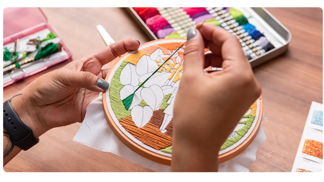 Bordados à mão: dicas valiosas para iniciantes se tornarem artistas