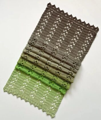 Aprenda a Fazer Cachecol de Crochê com 13 Gráficos: Guia Completo e 1 ...