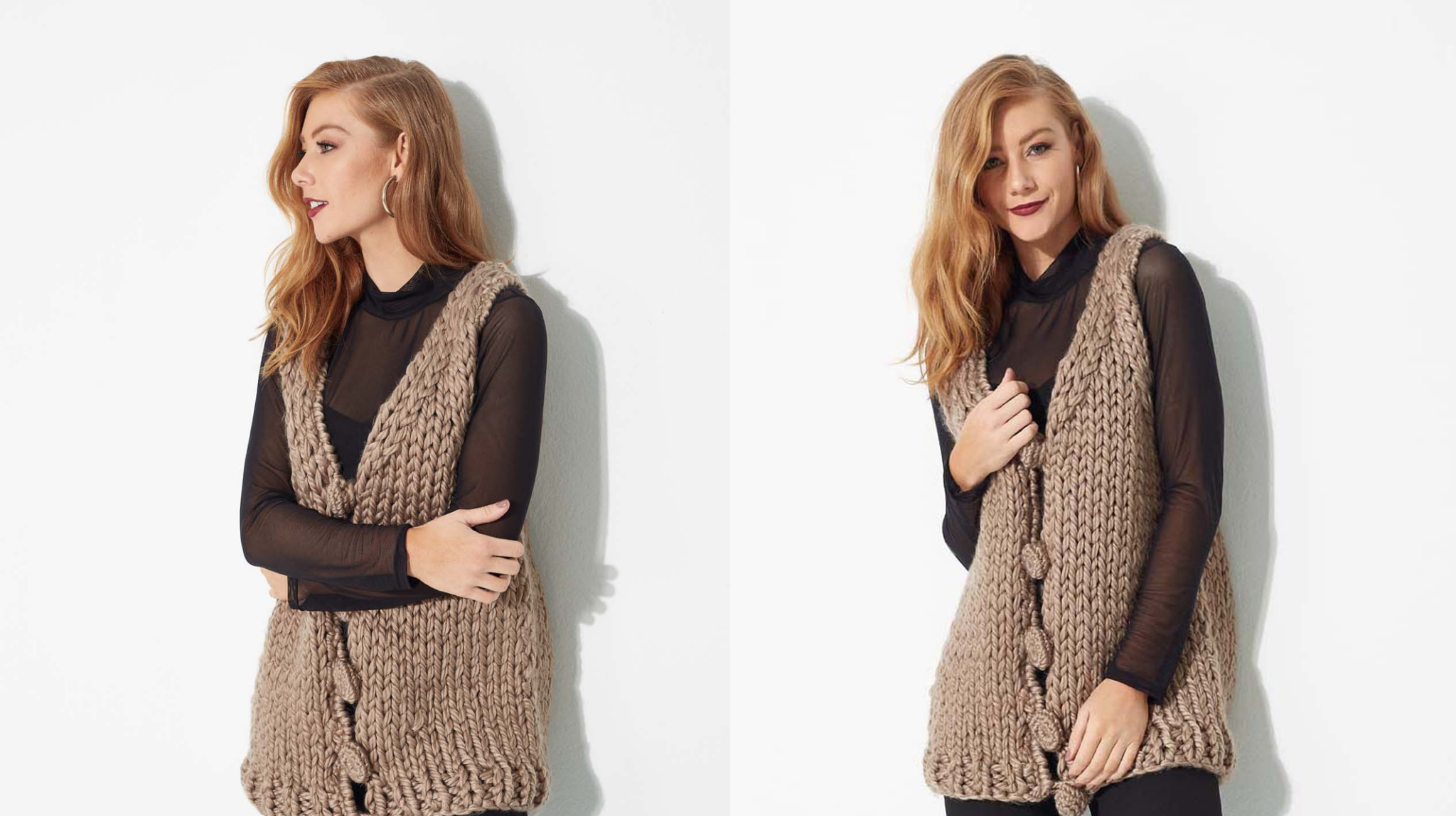 Receita Colete de Tricô Castor