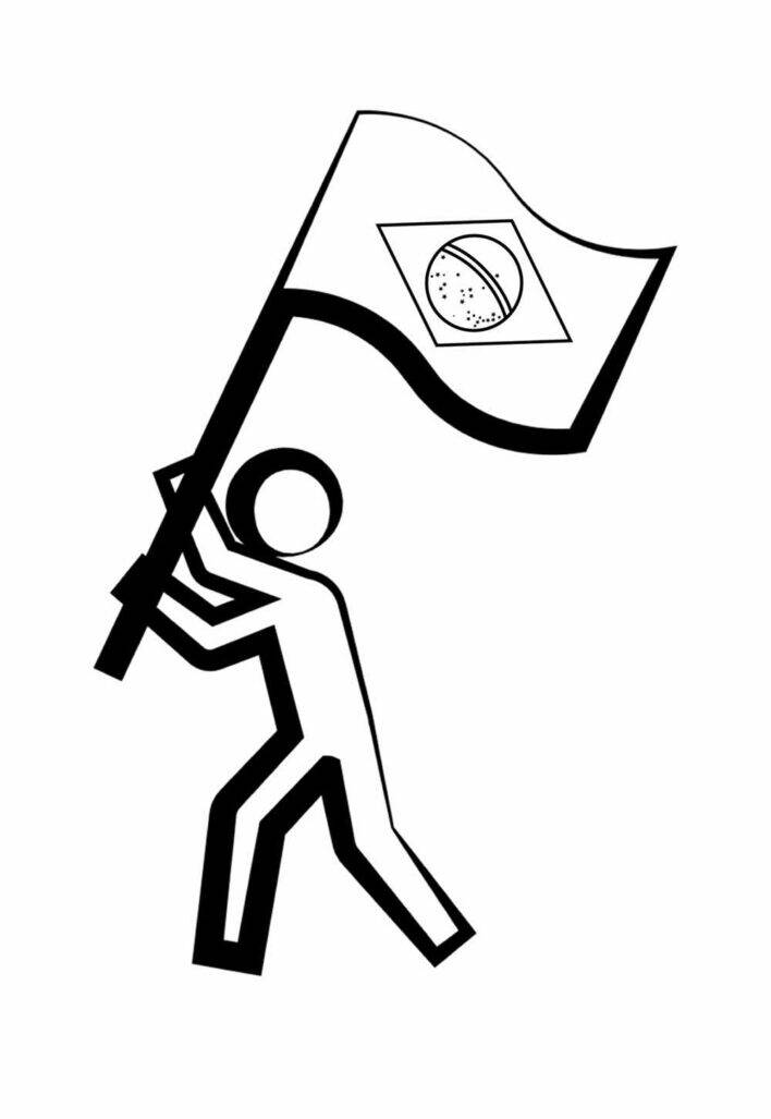 Moldes da Bandeira do Brasil: Enfeite seu 7 de Setembro