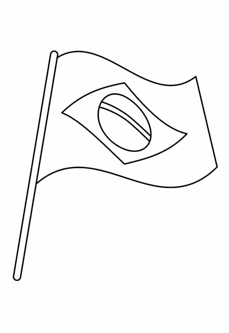 Moldes da Bandeira do Brasil: Enfeite seu 7 de Setembro
