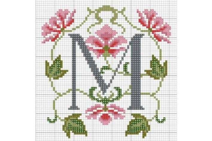 Letra M em Ponto Cruz: Passo a Passo Completo e Dicas!