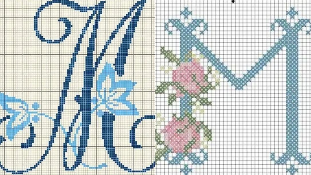 Letra M em Ponto Cruz: Passo a Passo Completo e Dicas!