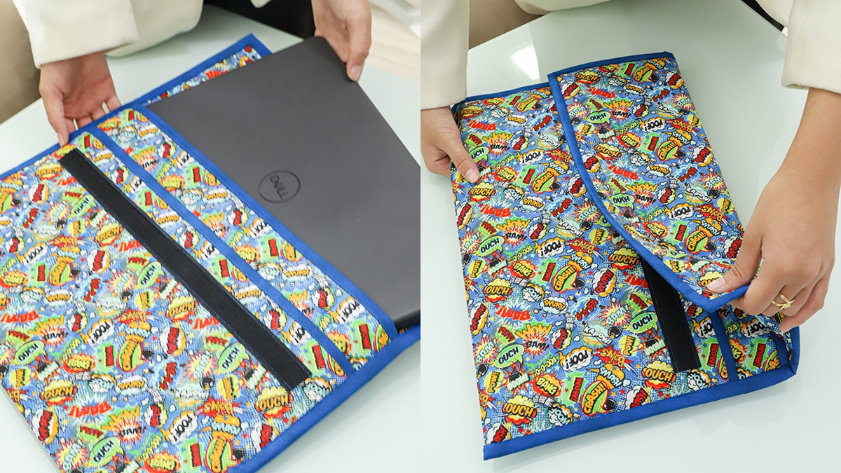 Capa para Notebook em Patchwork: Crie a Sua!