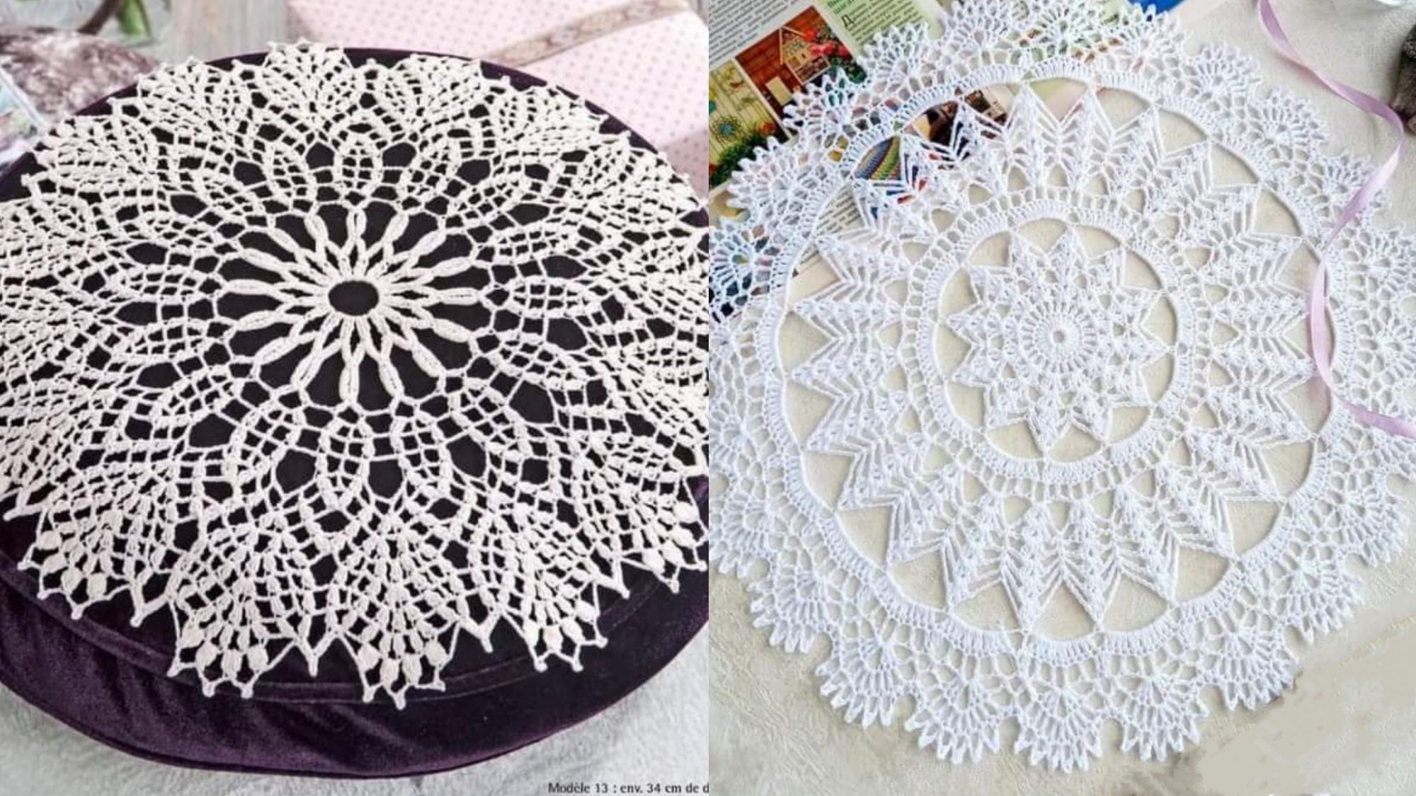 Como Fazer Toalhas de Crochê Redondas: Um Guia Fácil e Completo para ...