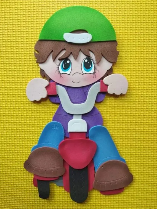 Moldes de Bonecos em EVA: Decore Seus Painéis