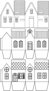 Moldes de Casinha: Diversão e Criatividade para Crianças