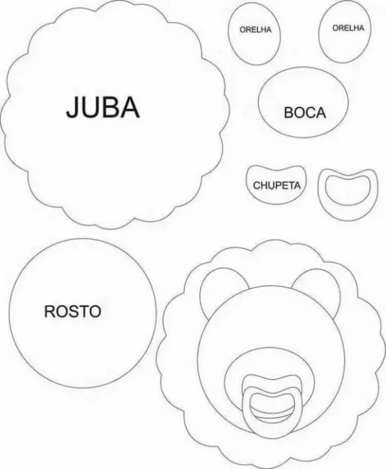 Leão de Papelão: Guia Fácil com Molde para Imprimir