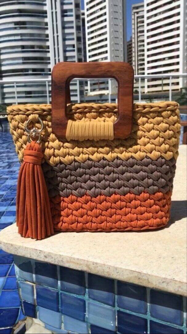 Bolsas de Praia em Crochê: Estilo Artesanal para o Verão