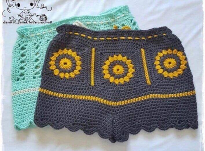 Shorts de Crochê para o Verão: As Peças Mais Lindas e Receita Completa!