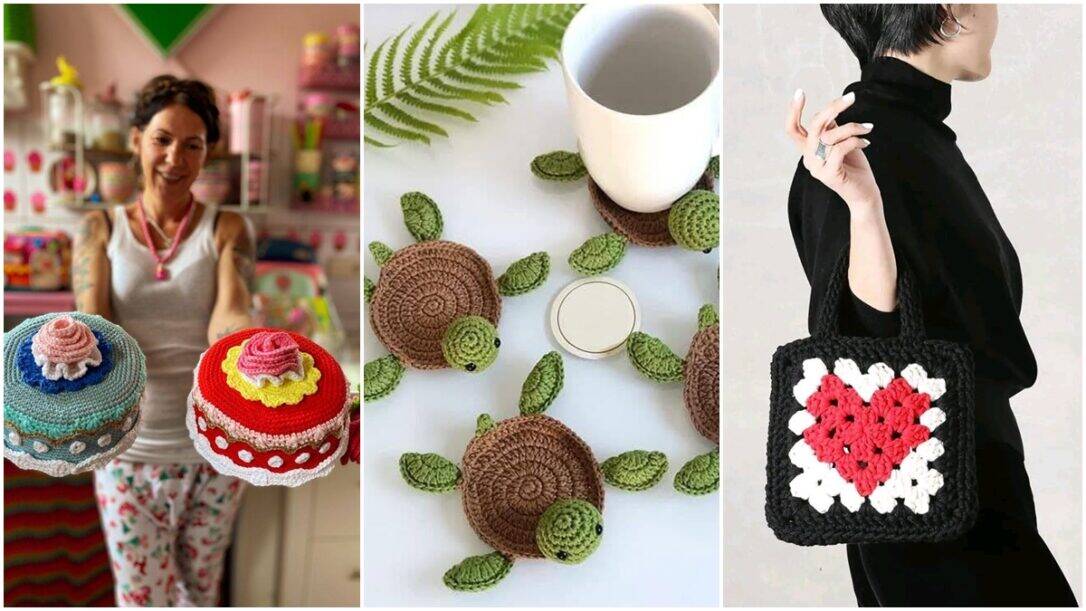 DIY de Crochê Moderno: Ideias Encantadoras para Você se Inspirar!