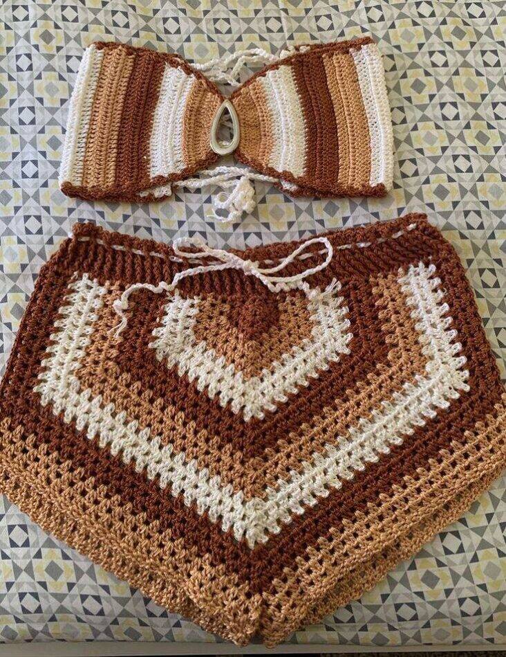 Shorts de Crochê para o Verão: Peças Lindas e Lindas e Leves!