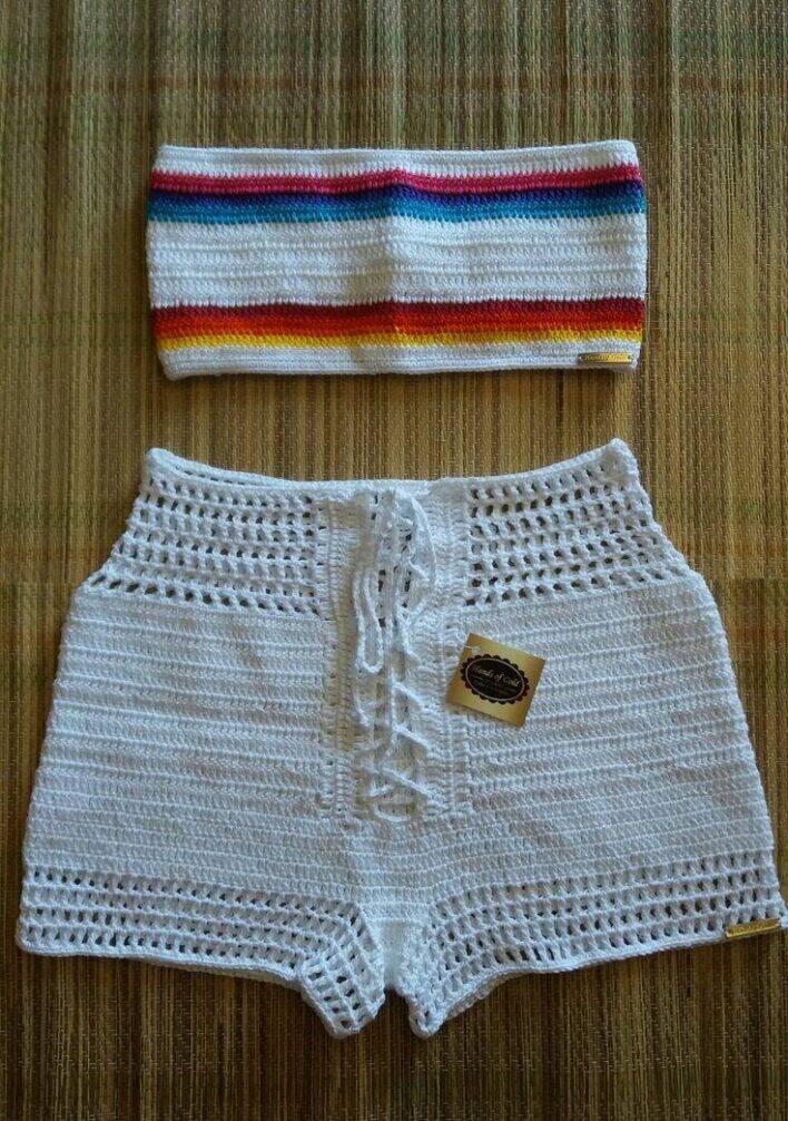 Shorts de Crochê para o Verão: Peças Lindas e Lindas e Leves!
