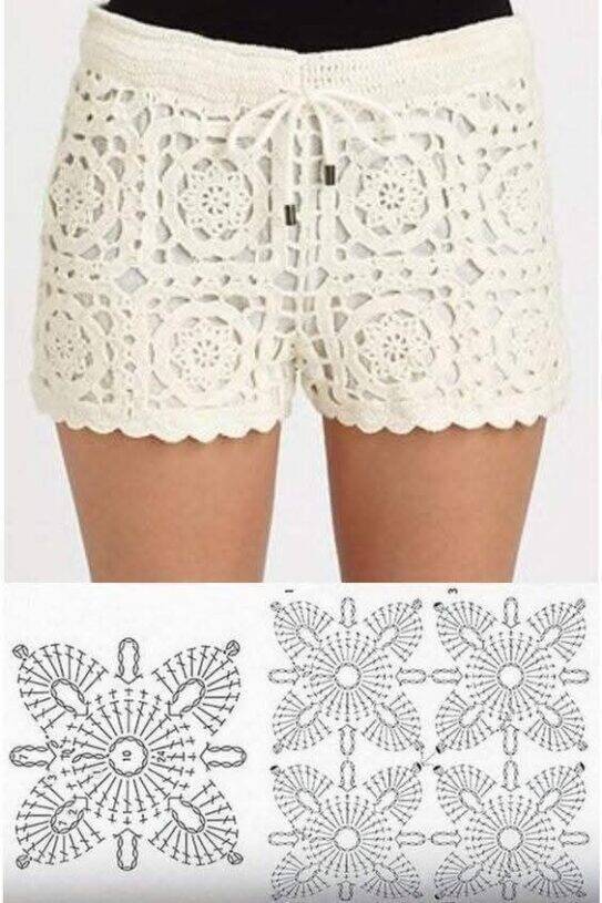 Verão com Estilo: Shorts de Crochê Incríveis e Receita Detalhada