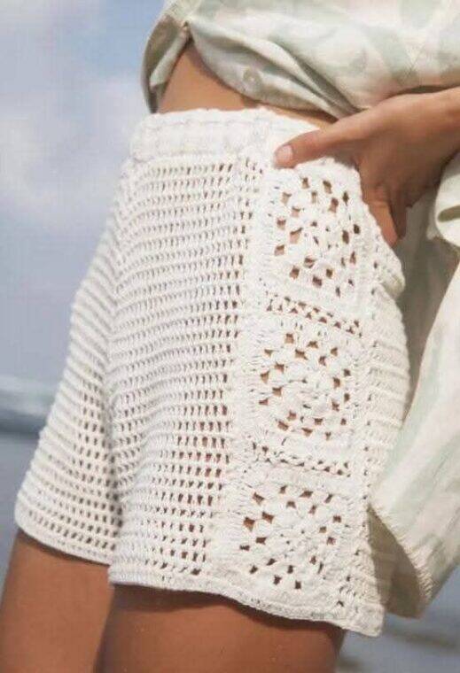 Verão com Estilo: Shorts de Crochê Incríveis e Receita Detalhada