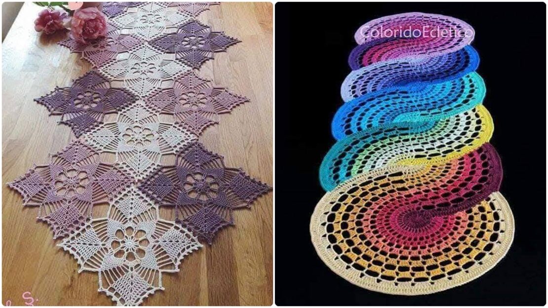 Caminhos de Mesa em Crochê de Luxo: Aprenda Tudo com Este Guia Completo e Vídeo Aula!