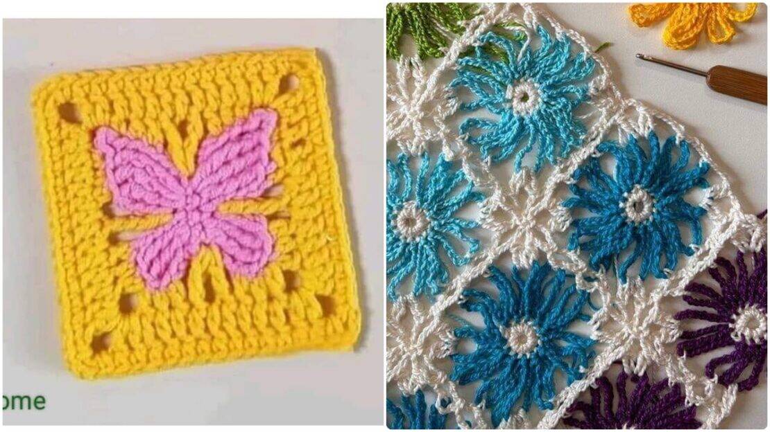 Descubra a Versatilidade dos Squares de Crochê para Usar nos Seus Projetos!