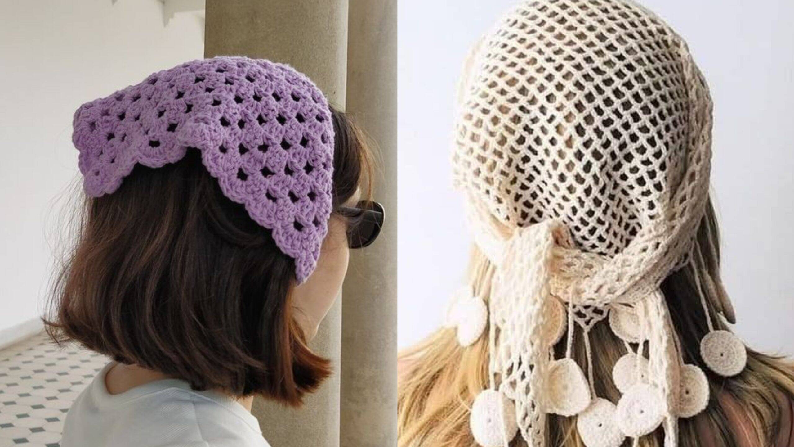11 Bandanas de Crochê: Tendências, Ideias e Como Fazer