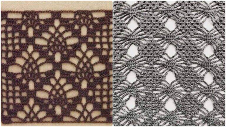 Use Esses Pontos de Crochê Nos Seus Projetos e Adicione Charme!
