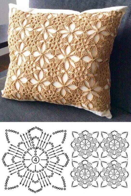 24 Almofadas de Crochê para Deixar Sua Decoração Ainda Mais Charmosa!