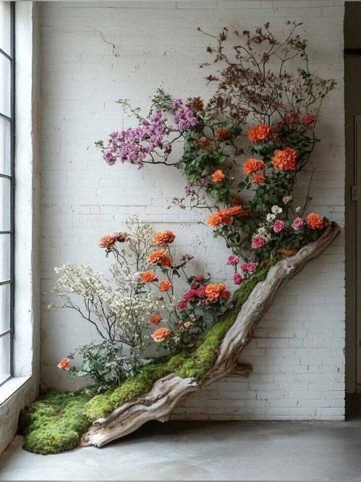 Arte com Flores em Tronco: Dicas para Criar Peças Rústicas e Sofisticadas