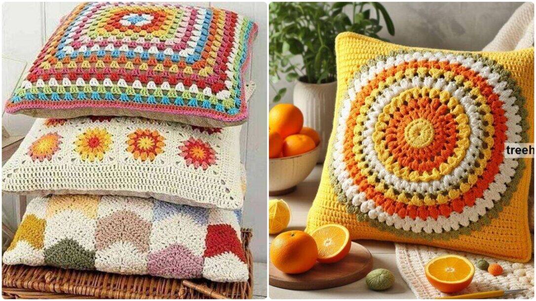 Veja Almofadas de Crochê Lindas e Únicas: Peças Charmosas para Decorar!