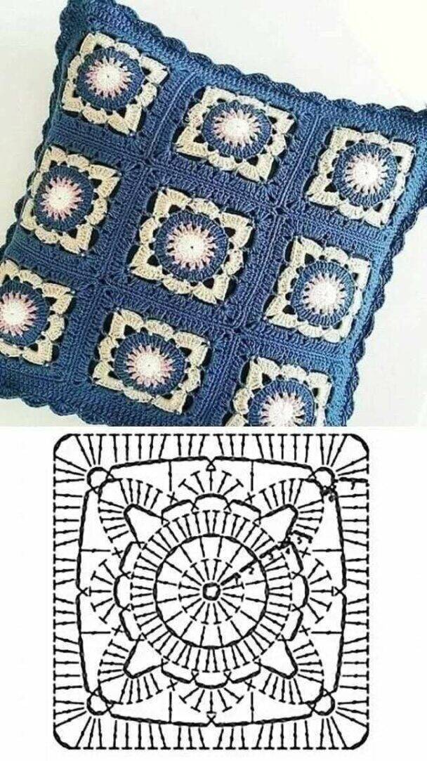 Estas almofadas de crochê são toque perfeito para a sua decoração!