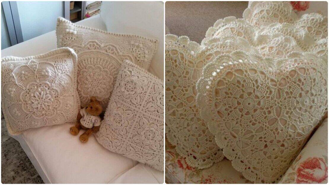 Almofadas de Crochê: Conforto e Estilo Artesanal para Seu Lar!