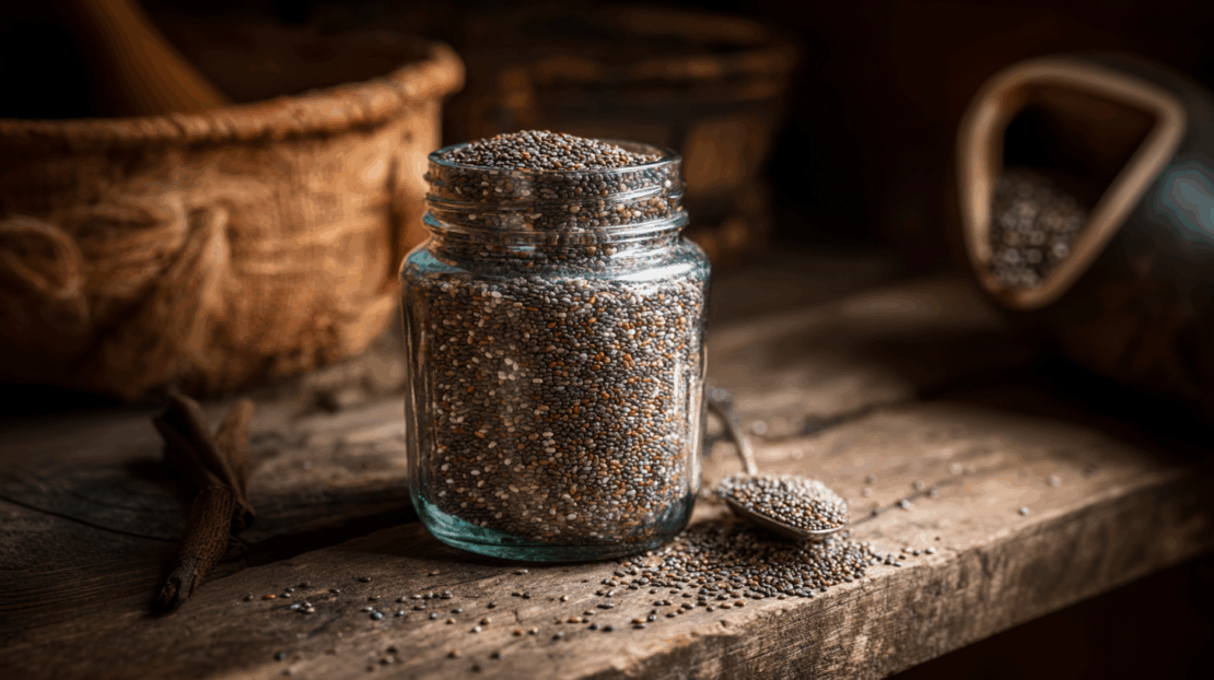 Descubra quando consumir chia para estimular o crescimento capilar