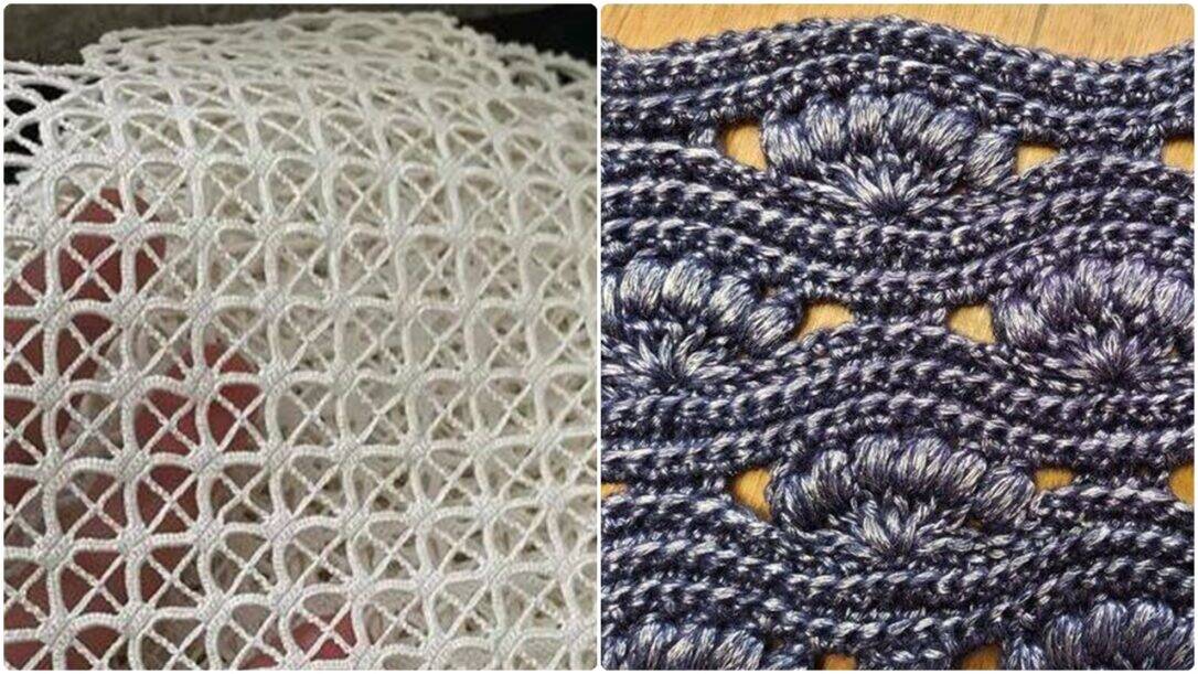 Guia Detalhado Sobre Pontos de Crochê e Exemplos Lindos!