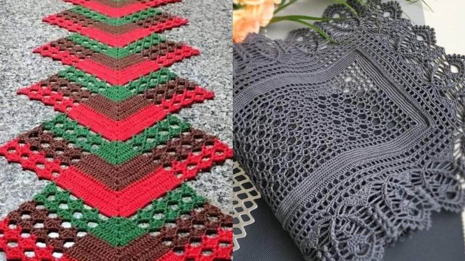 Trilhos de Mesa em Crochê: Receita Completa + Gráficos Exclusivos!